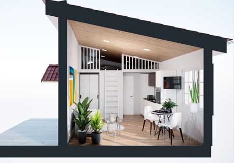 Attefallshus med loft – lista med prisvärda hus