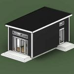 Attefallshus ritning